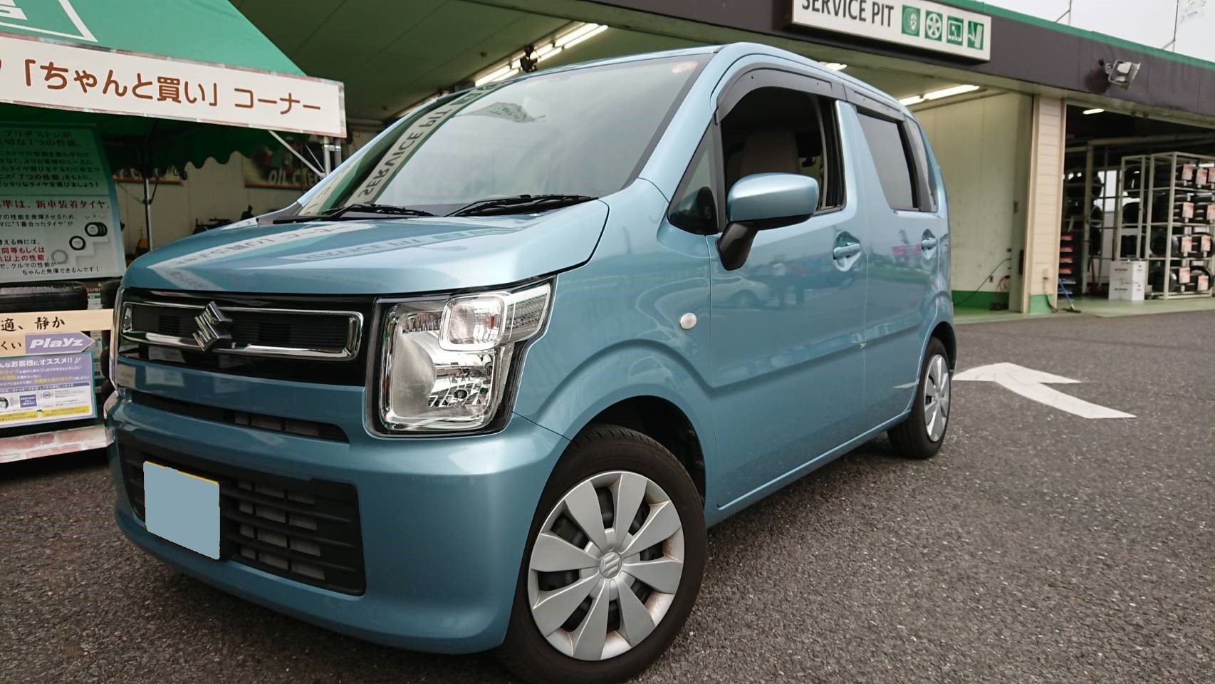 【スズキ・ワゴンR（MH35S）】ドライブレコーダー取り付け | 店舗おススメ情報 | タイヤ館 土浦北インター（茨城県）