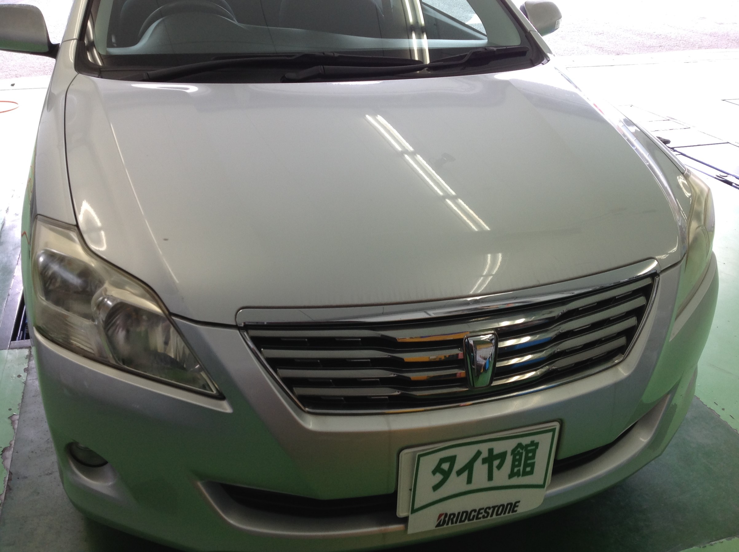 【トヨタ・プレミオ ZRT260】車検整備です。 | 店舗おススメ情報 | タイヤ館 土浦北インター（茨城県）