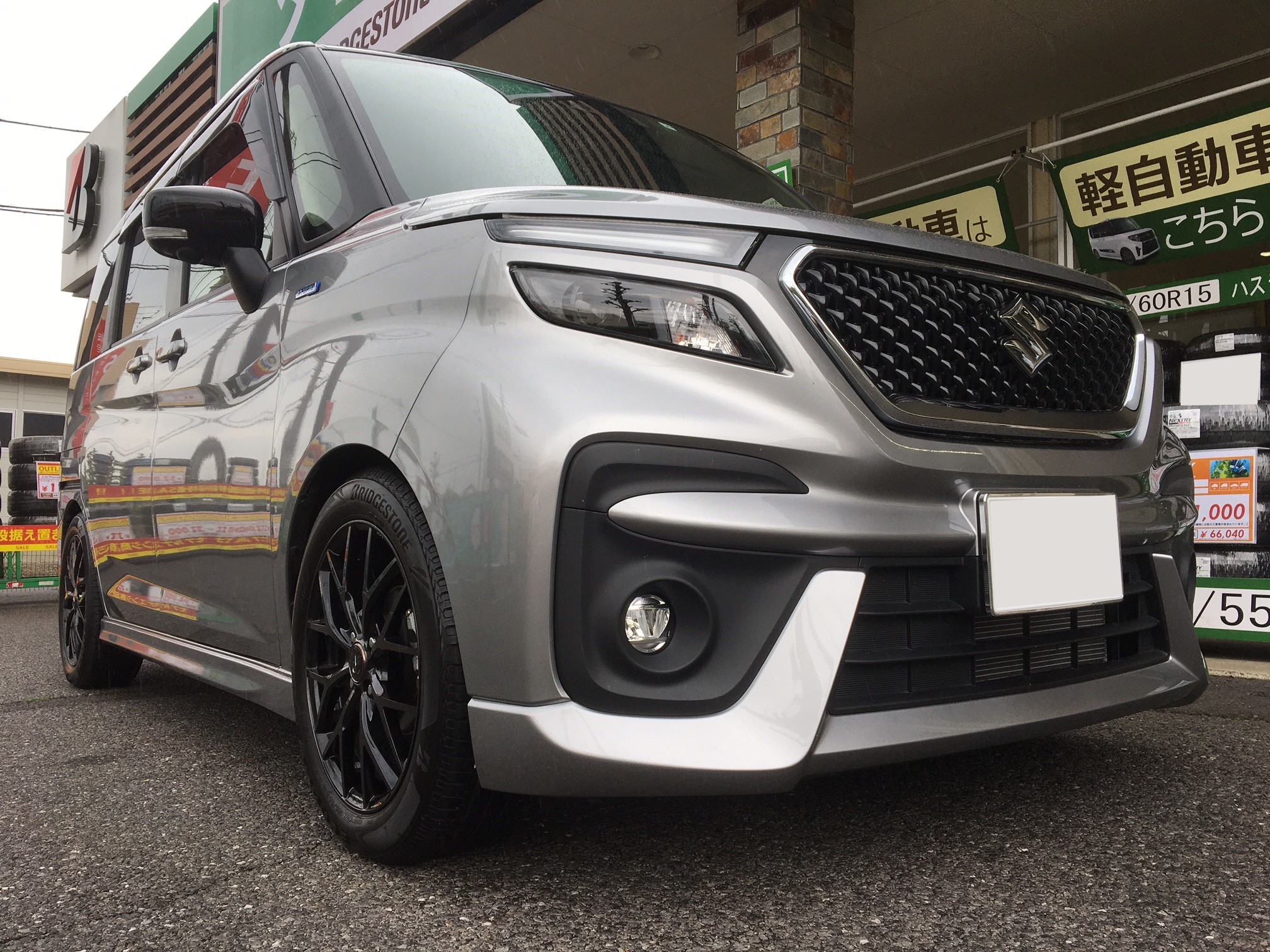 【スズキ・ソリオバンデット・MA37S】 マフラー交換 | 店舗おススメ情報 | タイヤ館 うしく上柏田（茨城県）