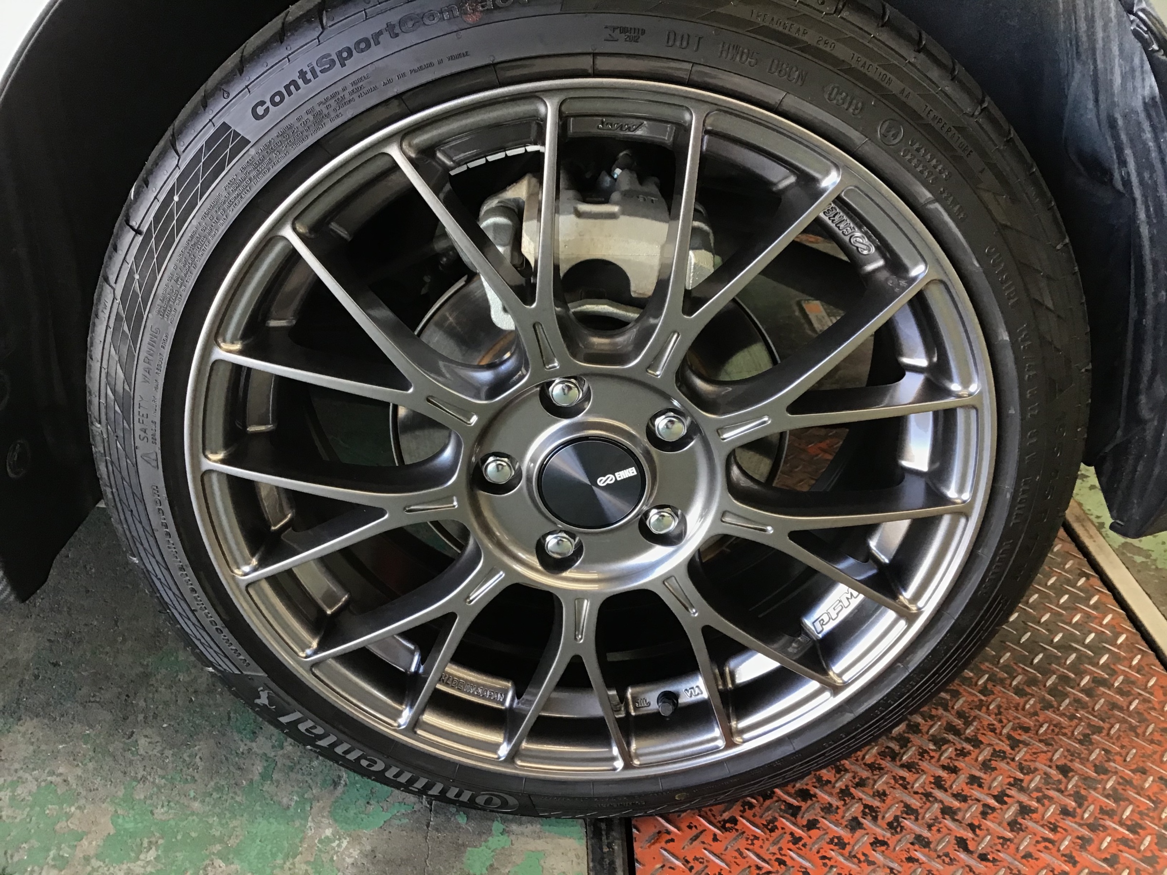 ENKEI・装着しました！装着したのはZC33のスイフトスポーツです！ | 店舗おススメ情報 | タイヤ館 294谷和原ｲﾝﾀｰ（茨城県）