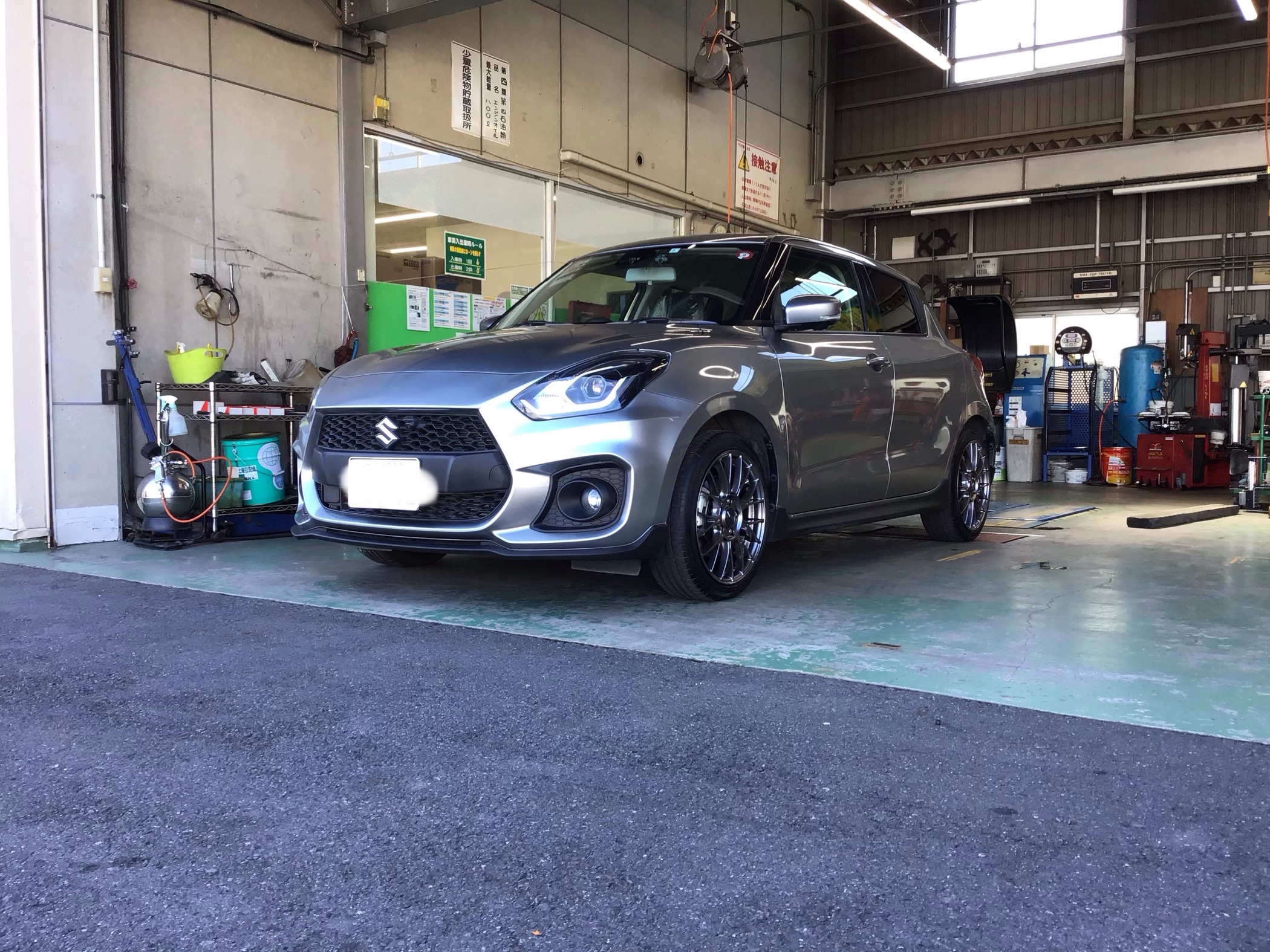 ENKEI・装着しました！装着したのはZC33のスイフトスポーツです！ | 店舗おススメ情報 | タイヤ館 294谷和原ｲﾝﾀｰ（茨城県）