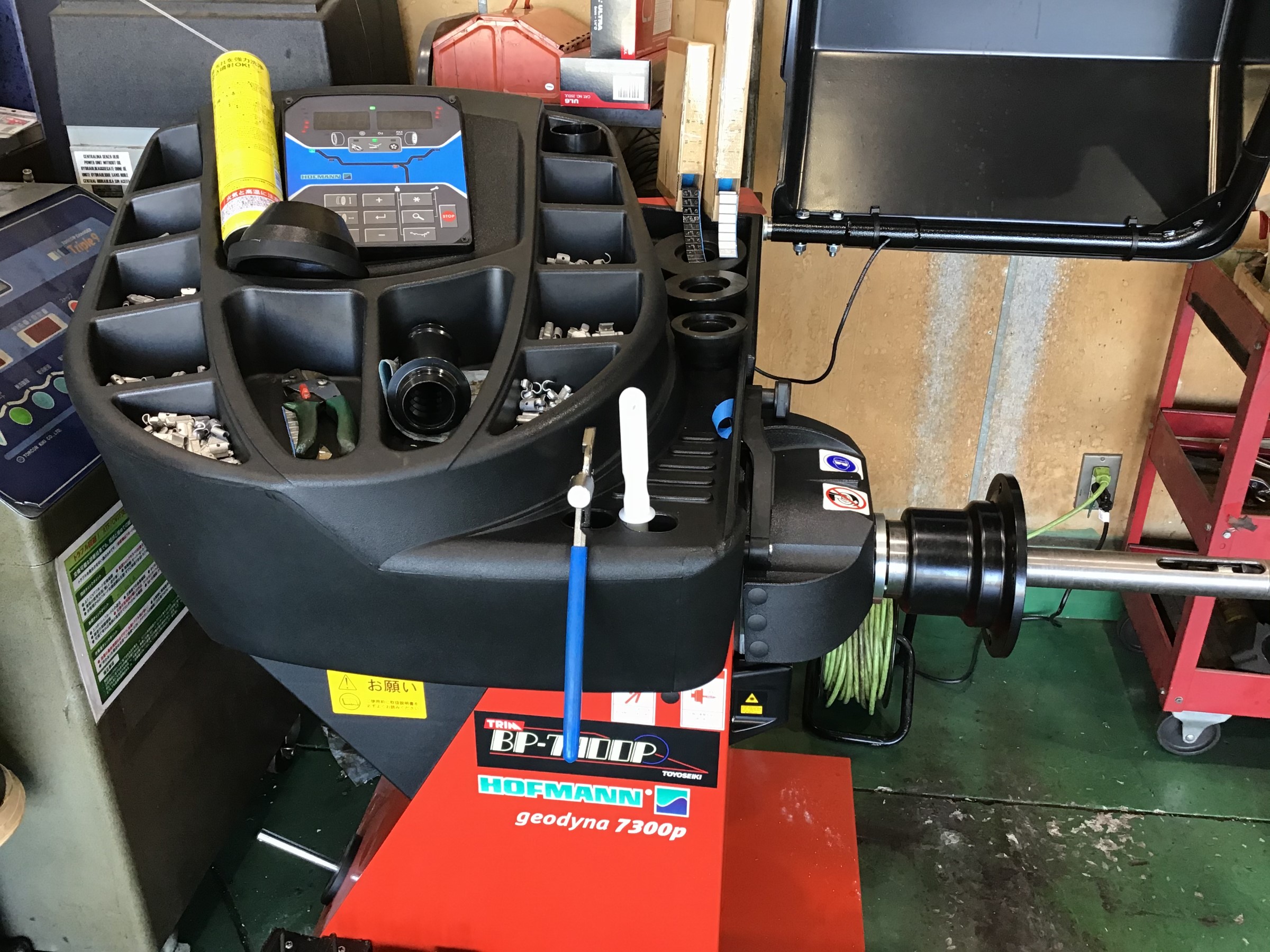 「新型バランサー設置」 | 店舗おススメ情報 | タイヤ館 小牧（愛知県）