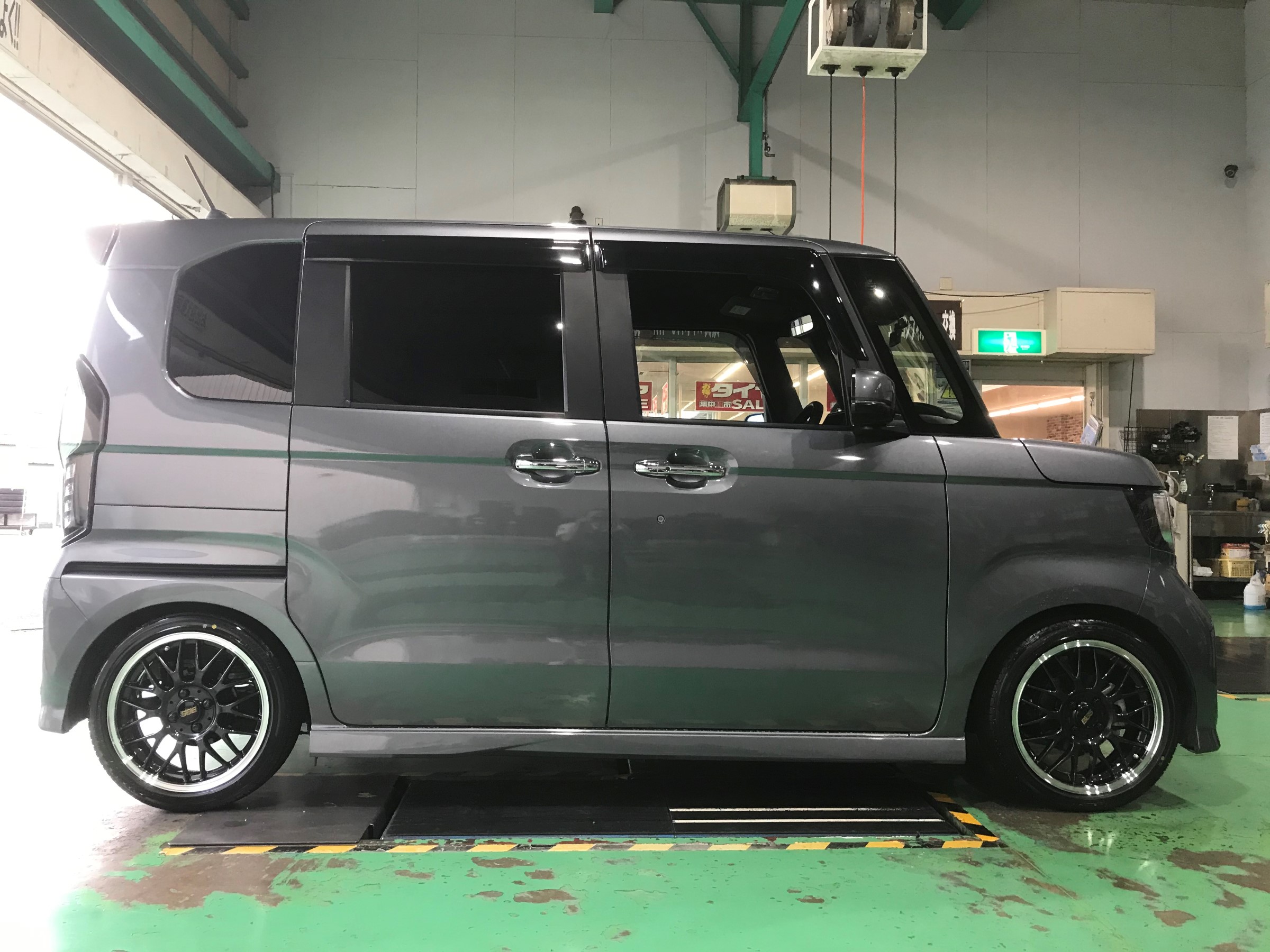 N-BOX BBS RG-F 取り付けしました♪ | 店舗おススメ情報 | タイヤ館 丸亀（香川県）