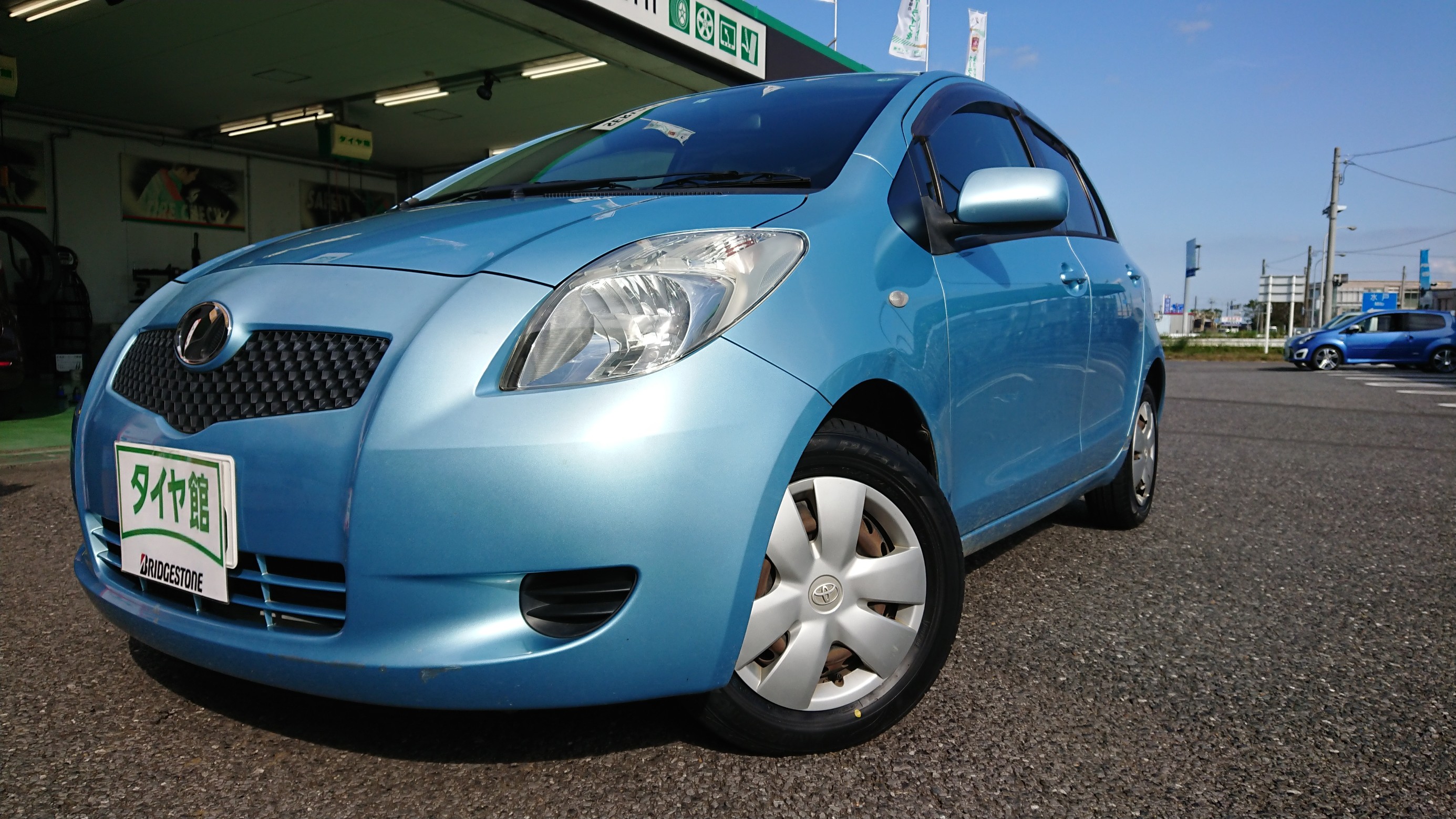 【トヨタ・ヴィッツ・NCP90】タイヤ交換を行いました。 | 店舗おススメ情報 | タイヤ館 土浦北インター（茨城県）