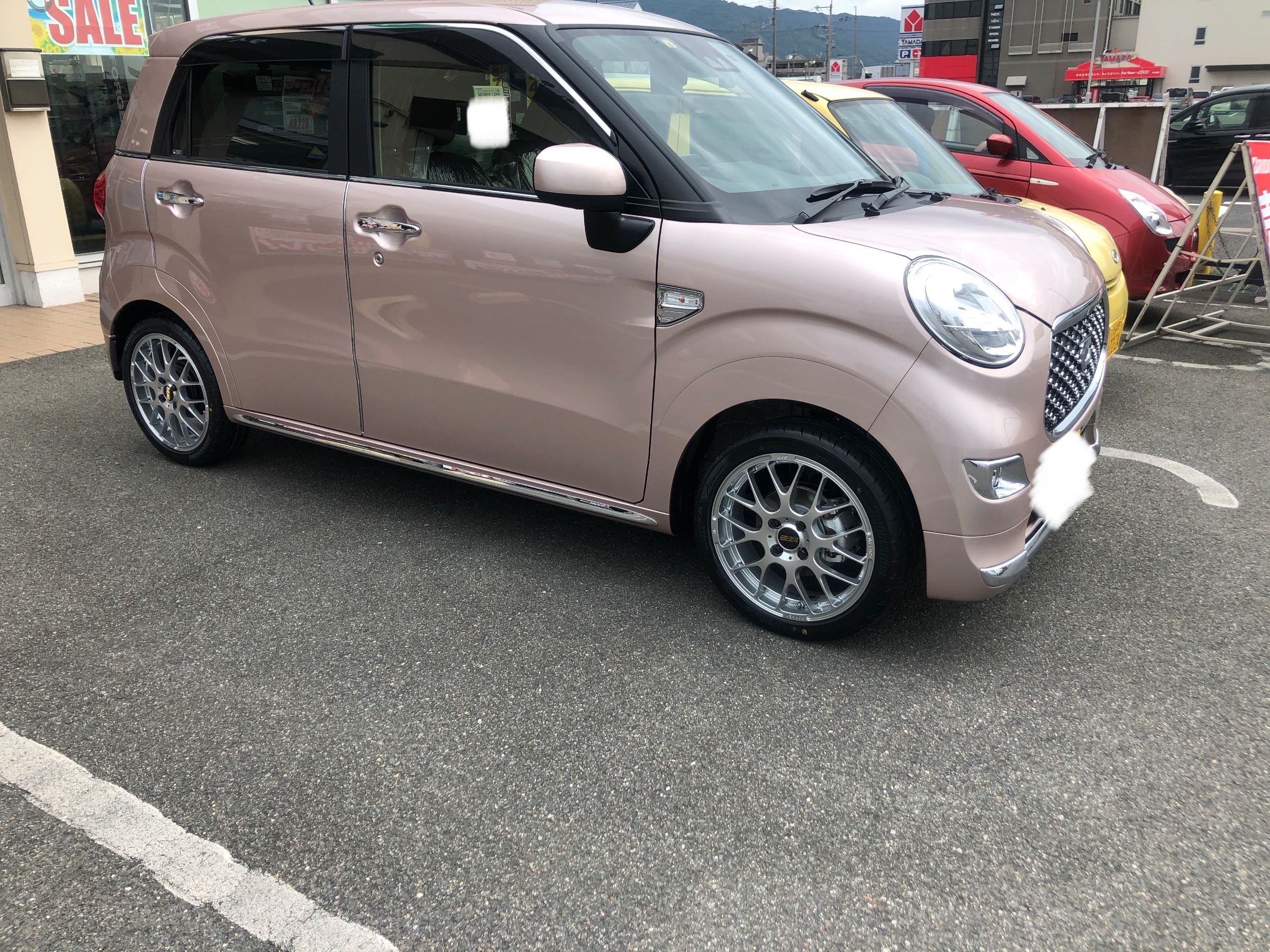 ダイハツキャストにBBS RP DSカラー15インチ取り付け♪ | 店舗おススメ情報 | タイヤ館 東大阪（大阪府）