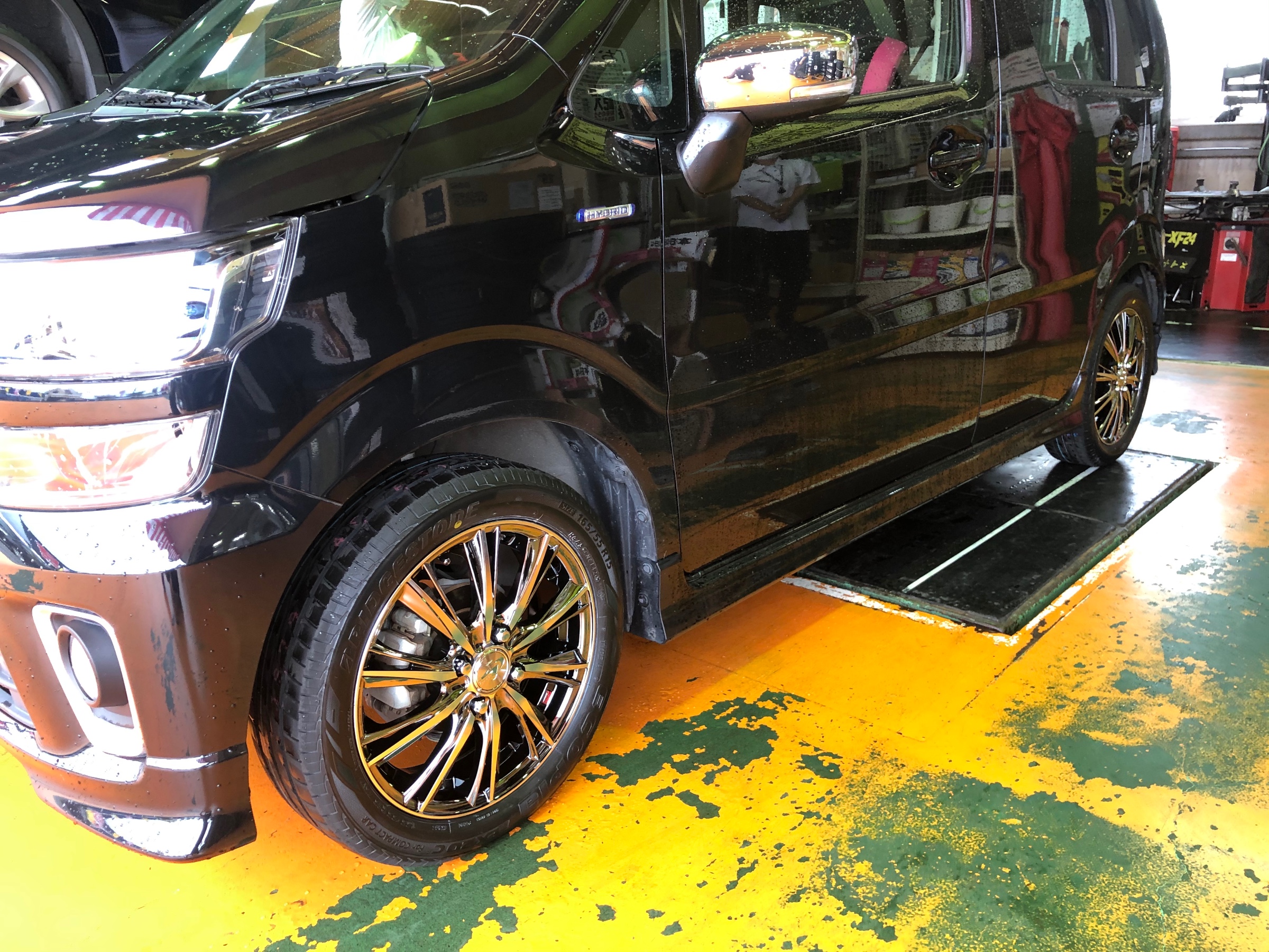 ワゴンR MH55S ホイール交換 | 店舗おススメ情報 | タイヤ館 鳥栖（佐賀県）