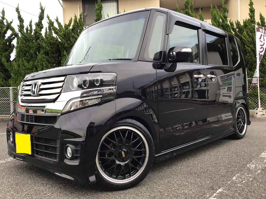 N-BOXカスタム BBSホイール取り付け♪ | 店舗おススメ情報 | タイヤ館 徳島（徳島県）