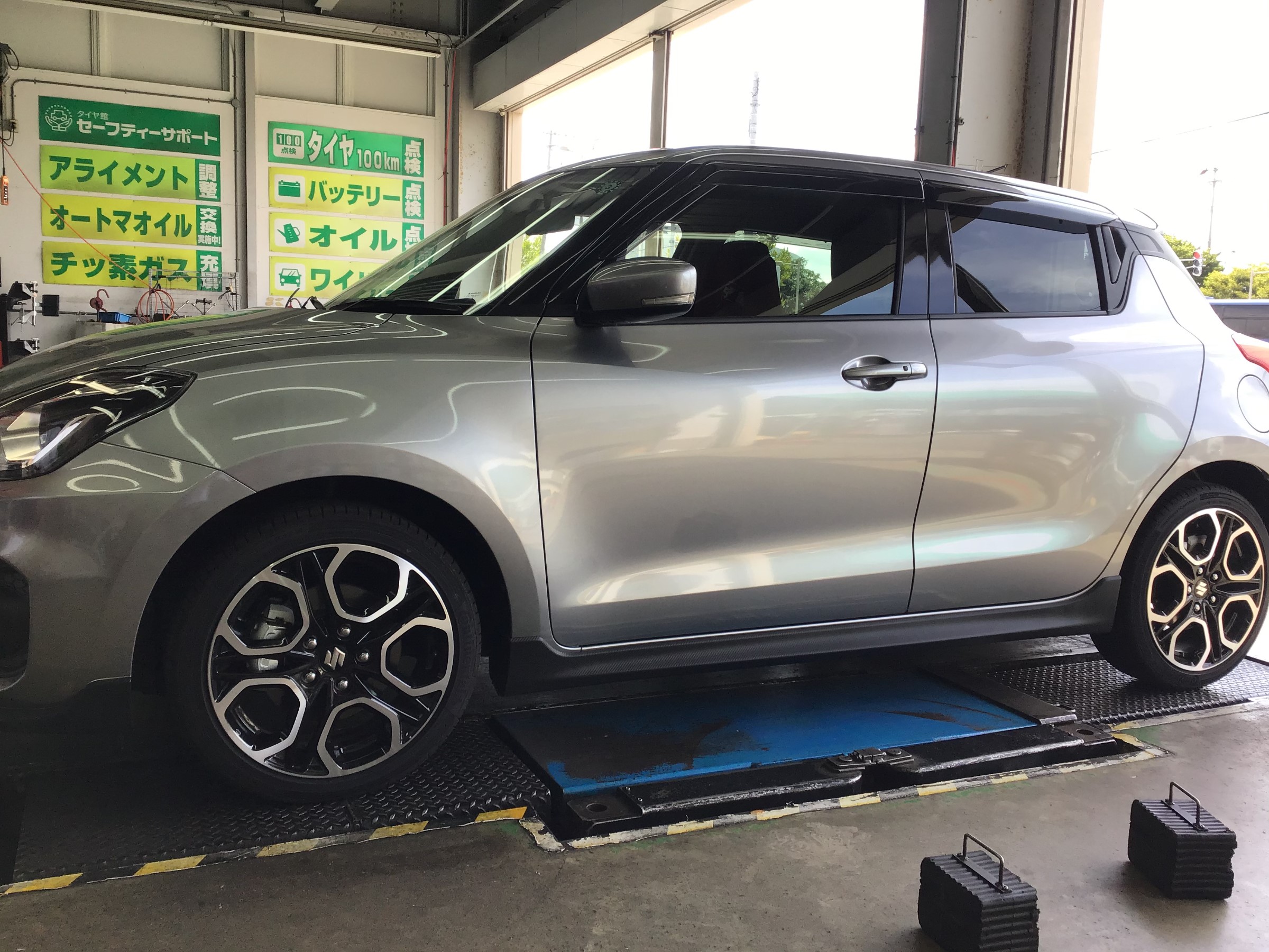 ZC33スイフトスポーツ★エンケイNT03RR☆ホイール交換 | 店舗おススメ情報 | タイヤ館 青森中央（青森県）