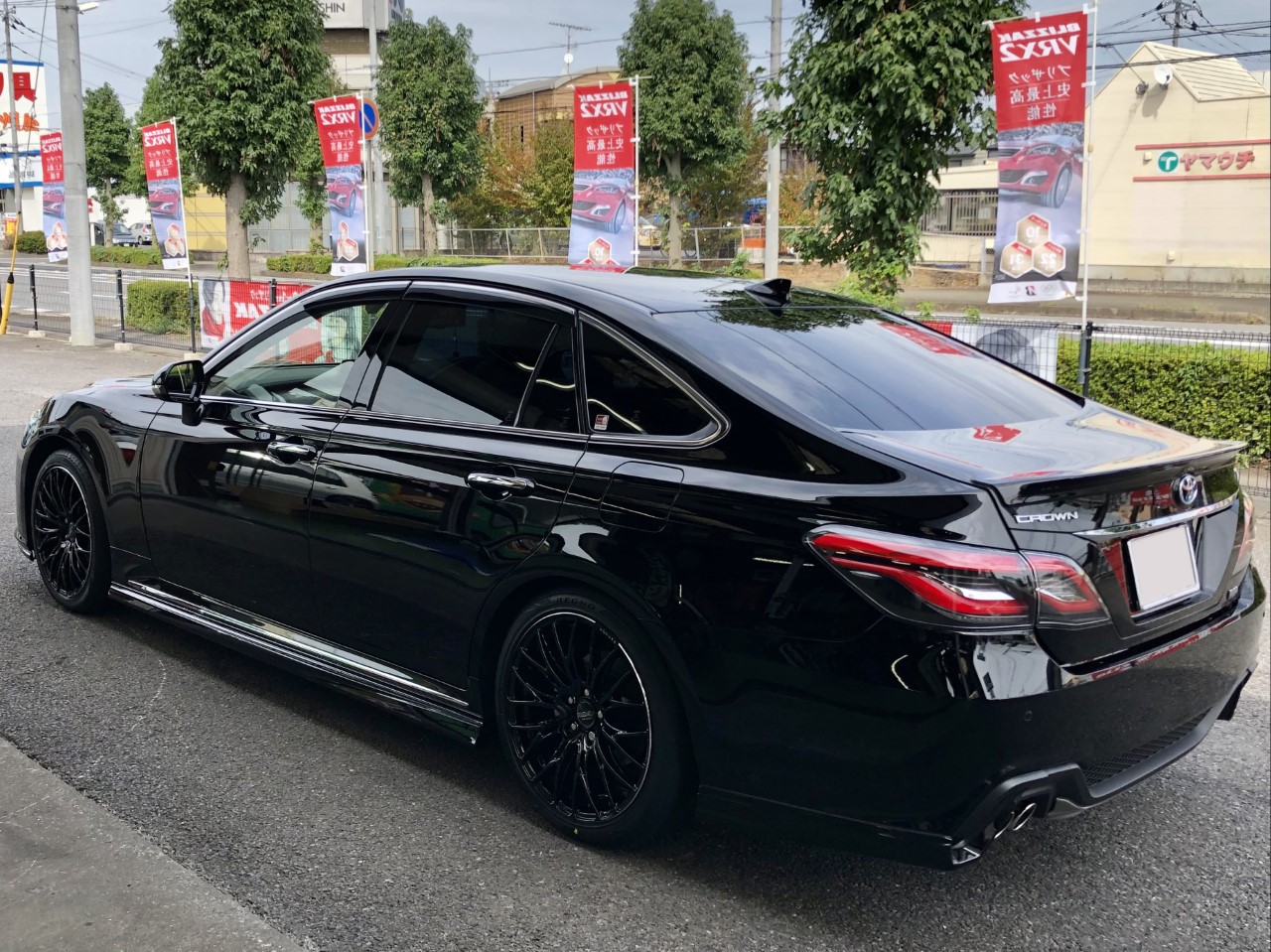 【トヨタ・クラウンRS・ARS220】レグノ：RAYSホイールセット取付 | トヨタ クラウン ホイール タイヤ・ホイール関連 > タイヤ・ホイール交換 | サービス事例 | タイヤ館 うしく ...