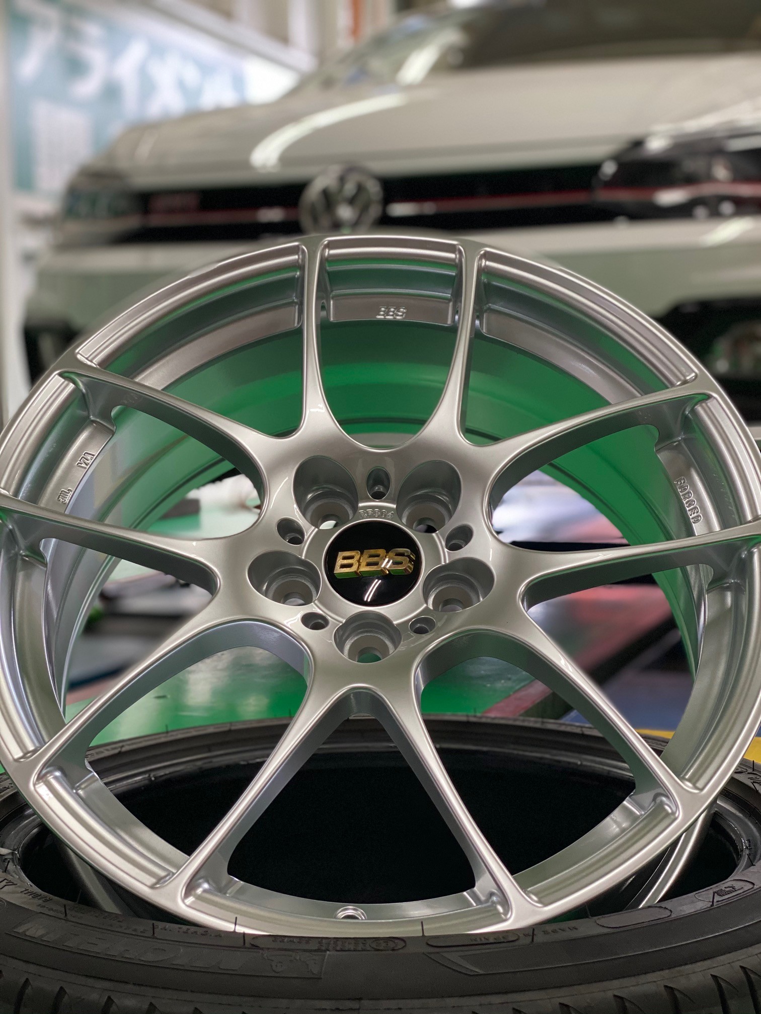 VWポロGTI BBS RF 17インチ取り付け | 店舗おススメ情報 | タイヤ館 瀬谷（神奈川県）