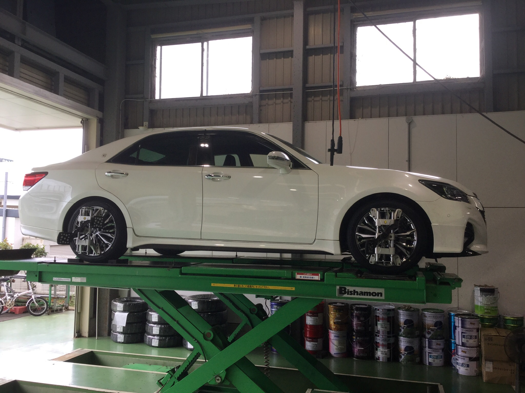 トヨタ クラウンアスリート GRS214 | 店舗おススメ情報 | タイヤ館 次郎丸（福岡県）