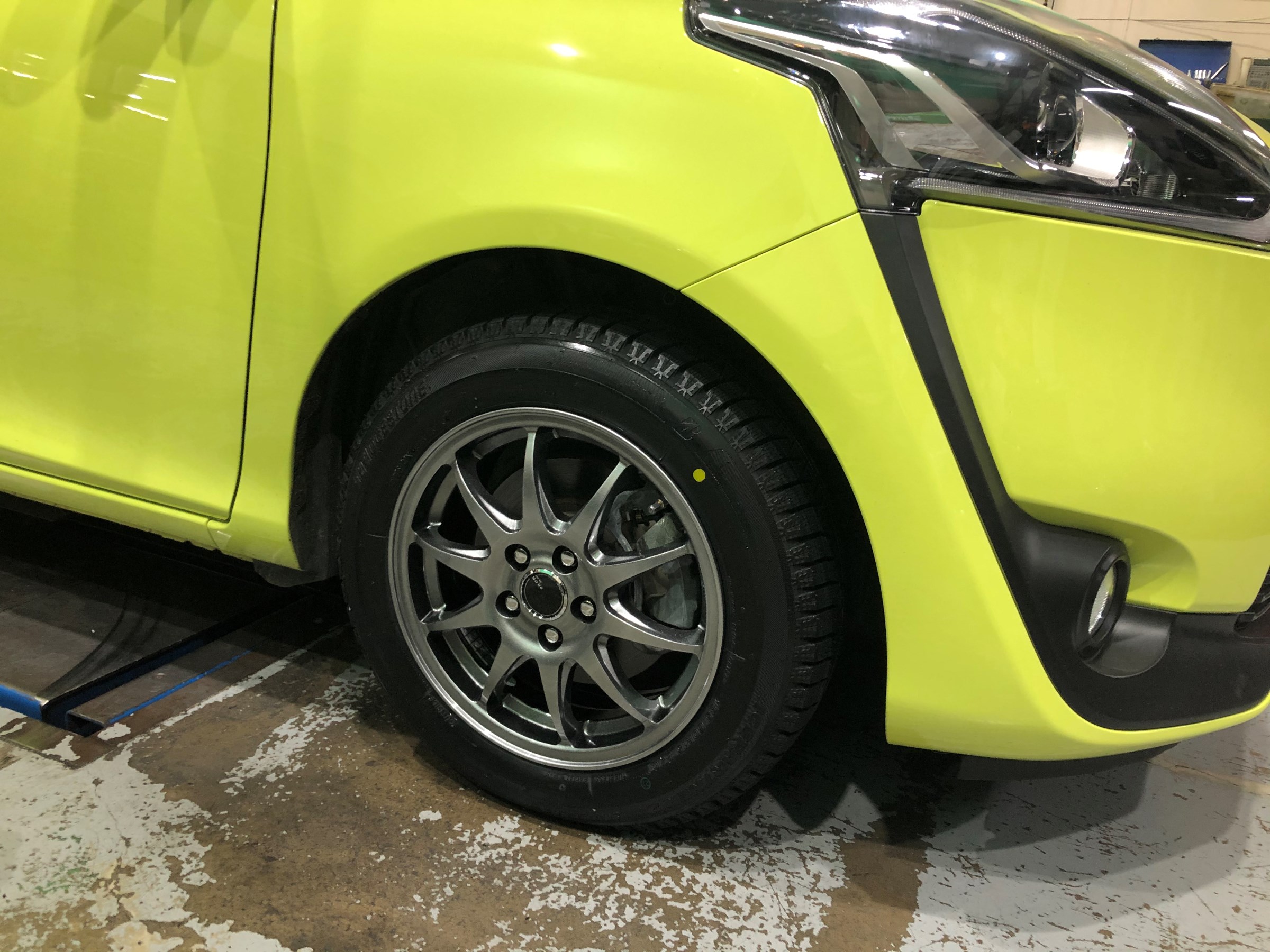 装着事例 トヨタ シエンタ | 店舗おススメ情報 | タイヤ館 大宮西（埼玉県）